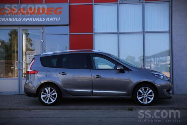 Pelēks Renault Grand Scenic 2013 Rīga, ar dzinēja tilpumu 1.60 L un nobraukumu 0 tūkst. km par 2595 €, foto 4 vietnē AUTOMOTO.COM.LV