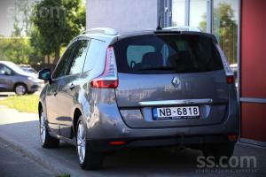 Pelēks Renault Grand Scenic 2013 Rīga, ar dzinēja tilpumu 1.60 L un nobraukumu 0 tūkst. km par 2595 €, foto 7 vietnē AUTOMOTO.COM.LV