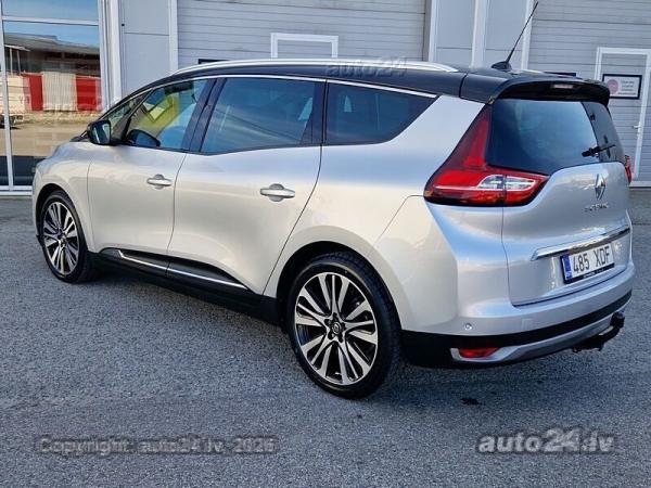 Grey Renault Grand Scenic 2018 in Tallinn, with an engine capacity of 1.60 L and mileage of 208 thousand km for 10990 €, photo 4 on AUTOMOTO.COM.LV