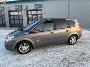 Pelēks Renault Grand Scenic 2004 Panevēža, ar dzinēja tilpumu 1.90 L un nobraukumu 88 tūkst. km par 1000 €, foto 3 vietnē AUTOMOTO.COM.LV