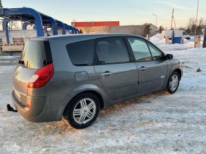 Pelēks Renault Grand Scenic 2004 Panevēža, ar dzinēja tilpumu 1.90 L un nobraukumu 88 tūkst. km par 1000 €, foto 8 vietnē AUTOMOTO.COM.LV