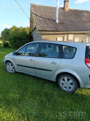 Grey Renault Grand Scenic 2005 in Rezekne, with an engine capacity of 1.90 L and mileage of 320 thousand km for 700 €, photo 2 on AUTOMOTO.COM.LV