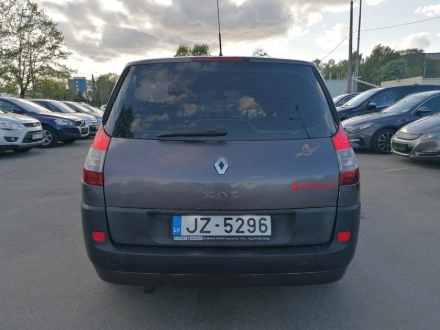 Pelēks Renault Grand Scenic 2005 Rīga, ar dzinēja tilpumu 1.90 L un nobraukumu 169 tūkst. km par 1590 €, foto 7 vietnē AUTOMOTO.COM.LV