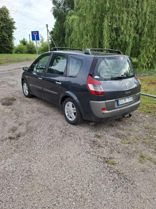 Pelēks Renault Grand Scenic 2005 Alīta, ar dzinēja tilpumu 1.87 L un nobraukumu 220 tūkst. km par 850 €, foto 3 vietnē AUTOMOTO.COM.LV