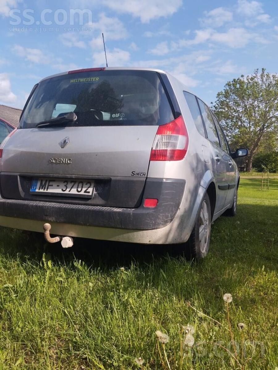 Pelēks Renault Grand Scenic 2006 Rēzekne, ar dzinēja tilpumu 1.90 L un nobraukumu 317 tūkst. km par 850 €, foto 2 vietnē AUTOMOTO.COM.LV