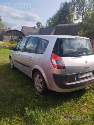 Pelēks Renault Grand Scenic 2006 Rēzekne, ar dzinēja tilpumu 1.90 L un nobraukumu 317 tūkst. km par 850 €, foto 3 vietnē AUTOMOTO.COM.LV