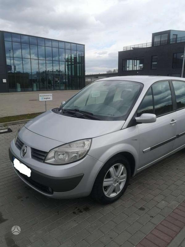 Pelēks Renault Grand Scenic 2006 Kauņa, ar dzinēja tilpumu 1.46 L un nobraukumu 360 tūkst. km par 1450 €, foto 8 vietnē AUTOMOTO.COM.LV