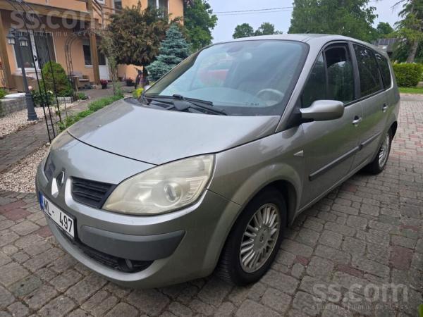 Серый Рено Гранд Сценик 2007 в Рига, объемом двигателя 1.90 л и пробегом 277 тыс. км за 850 €, фото 1 на AUTOMOTO.COM.LV