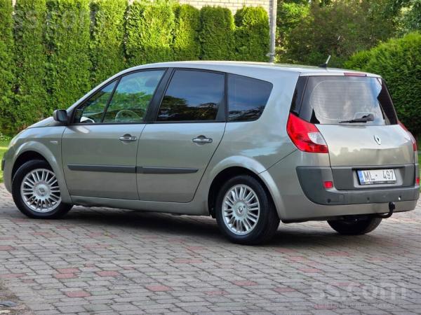 Pelēks Renault Grand Scenic 2007 Rīga, ar dzinēja tilpumu 1.90 L un nobraukumu 277 tūkst. km par 1450 €, foto 3 vietnē AUTOMOTO.COM.LV