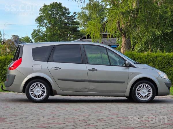 Pelēks Renault Grand Scenic 2007 Rīga, ar dzinēja tilpumu 1.90 L un nobraukumu 277 tūkst. km par 1450 €, foto 6 vietnē AUTOMOTO.COM.LV
