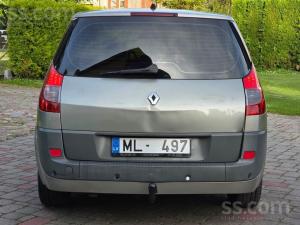 Grey Renault Grand Scenic 2007 in Riga, with an engine capacity of 1.90 L and mileage of 277 thousand km for 1450 €, photo 5 on AUTOMOTO.COM.LV