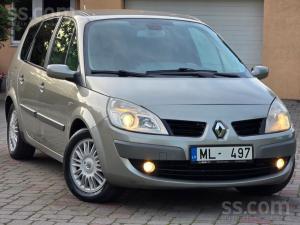 Grey Renault Grand Scenic 2007 in Riga, with an engine capacity of 1.90 L and mileage of 277 thousand km for 1450 €, photo 8 on AUTOMOTO.COM.LV