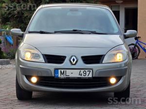 Grey Renault Grand Scenic 2007 in Riga, with an engine capacity of 1.90 L and mileage of 277 thousand km for 1450 €, photo 9 on AUTOMOTO.COM.LV