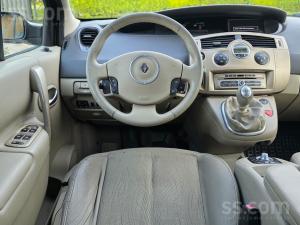 Grey Renault Grand Scenic 2007 in Riga, with an engine capacity of 1.90 L and mileage of 277 thousand km for 1450 €, photo 32 on AUTOMOTO.COM.LV