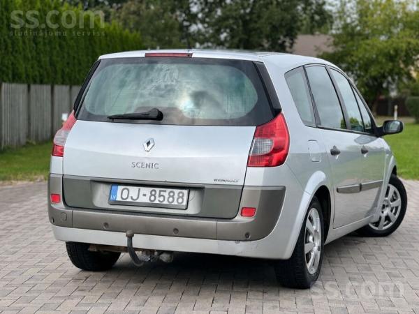 Grey Renault Grand Scenic 2007 in Jelgava, with an engine capacity of 1.90 L and mileage of 290 thousand km for 1650 €, photo 5 on AUTOMOTO.COM.LV