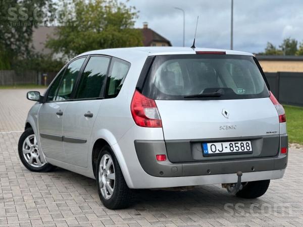 Grey Renault Grand Scenic 2007 in Jelgava, with an engine capacity of 1.90 L and mileage of 290 thousand km for 1650 €, photo 7 on AUTOMOTO.COM.LV