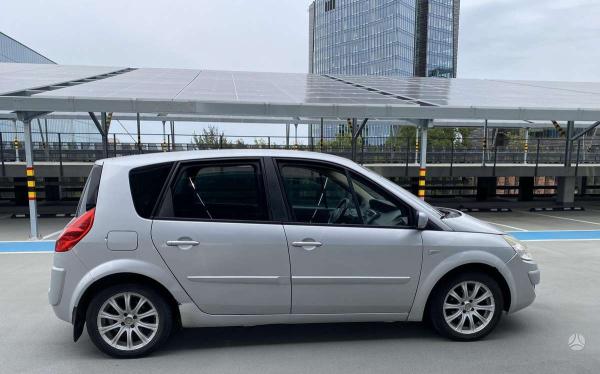 Grey Renault Grand Scenic 2008 in Vilnius, with an engine capacity of 1.60 L and mileage of 206 thousand km for 1450 €, photo 5 on AUTOMOTO.COM.LV