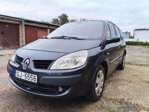 Grey Renault Grand Scenic 2008 in Riga, with an engine capacity of 1.90 L and mileage of 289 thousand km for 1790 €, photo  on AUTOMOTO.COM.LV