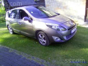 Grey Renault Grand Scenic 2009 in Tukums, with an engine capacity of 1.40 L and mileage of 206 thousand km for 1900 €, photo 3 on AUTOMOTO.COM.LV