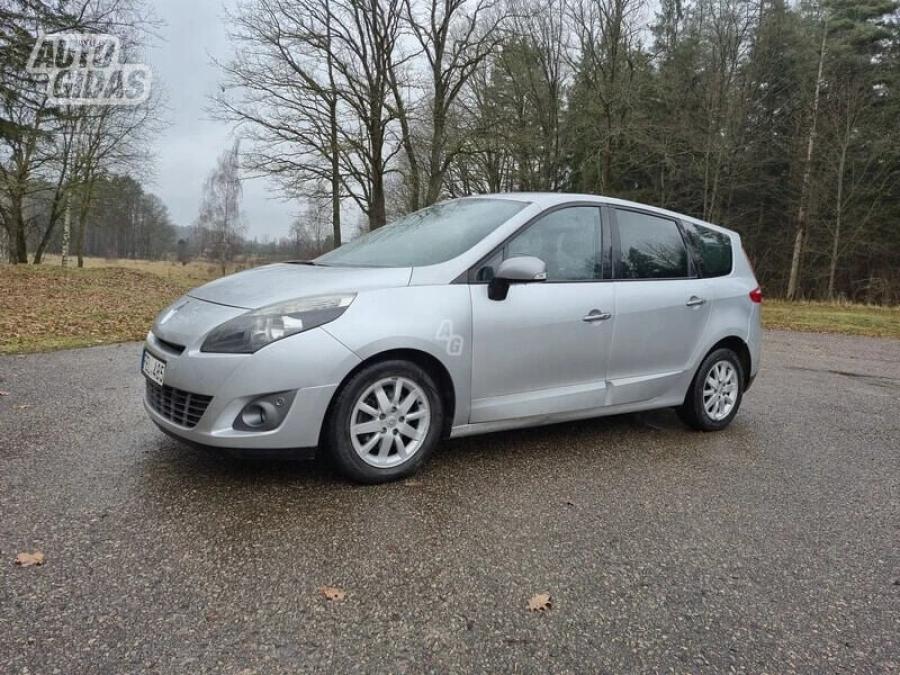 Pelēks Renault Grand Scenic 2010 Viļņa, ar dzinēja tilpumu 1.50 L un nobraukumu 224 tūkst. km par 2580 €, foto 5 vietnē AUTOMOTO.COM.LV