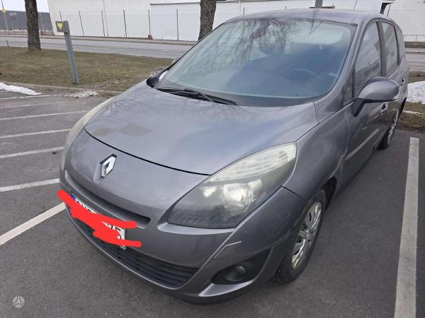 Grey Renault Grand Scenic 2010 in Marijampole, with an engine capacity of 1.60 L and mileage of 210 thousand km for 4390 €, photo 7 on AUTOMOTO.COM.LV