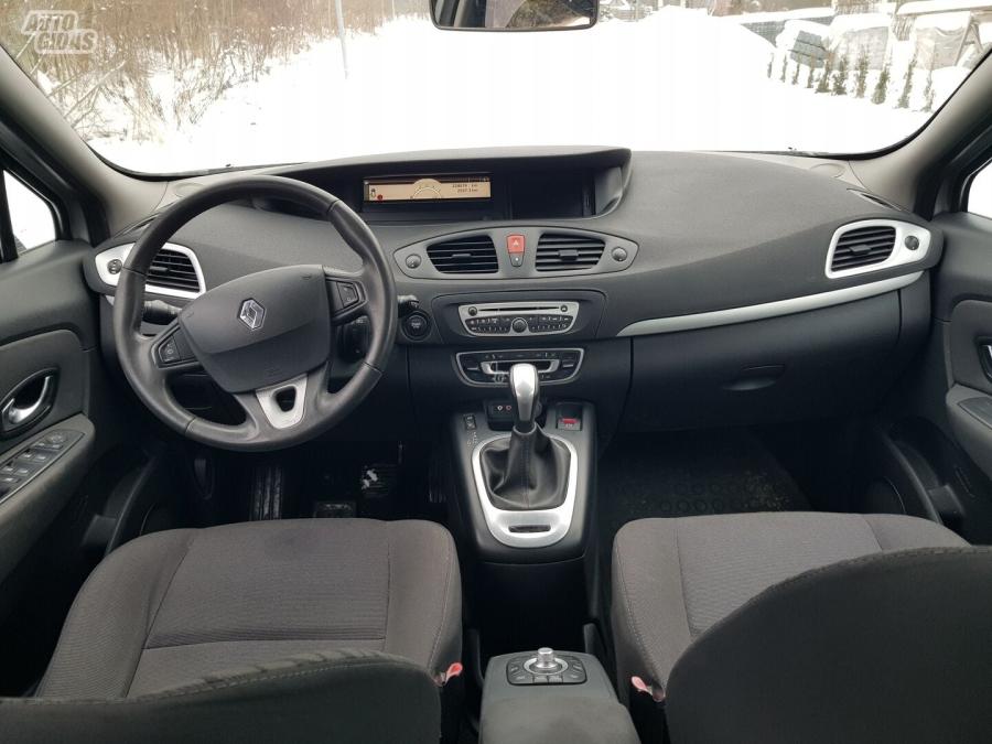 Grey Renault Grand Scenic 2010 in Vilnius, with an engine capacity of 1.50 L and mileage of 224 thousand km for 2480 €, photo 11 on AUTOMOTO.COM.LV