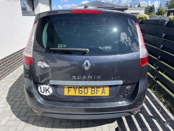 Pelēks Renault Grand Scenic 2010 Klaipėda, ar dzinēja tilpumu 2.00 L un nobraukumu 199 tūkst. km par 1200 €, foto 5 vietnē AUTOMOTO.COM.LV