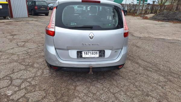 Pelēks Renault Grand Scenic 2011 Tauragė, ar dzinēja tilpumu 1.87 L un nobraukumu 250 tūkst. km par 2850 €, foto 6 vietnē AUTOMOTO.COM.LV