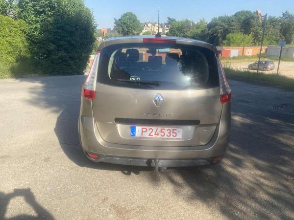 Grey Renault Grand Scenic 2011 in Alytus, with an engine capacity of 1.40 L and mileage of 222 thousand km for 3000 €, photo 6 on AUTOMOTO.COM.LV