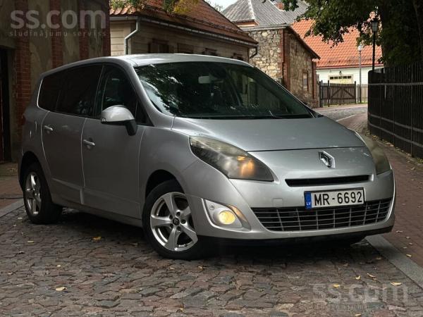 Grey Renault Grand Scenic 2011 in Cesis, with an engine capacity of 1.50 L and mileage of 355 thousand km for 2990 €, photo 1 on AUTOMOTO.COM.LV