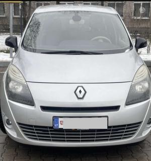 Pelēks Renault Grand Scenic 2011 Viļņa, ar dzinēja tilpumu 1.87 L un nobraukumu 320 tūkst. km par 2400 €, foto 3 vietnē AUTOMOTO.COM.LV