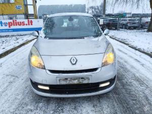Grey Renault Grand Scenic 2012 in Marijampole, with an engine capacity of 1.46 L and mileage of 267 thousand km for 2700 €, photo  on AUTOMOTO.COM.LV