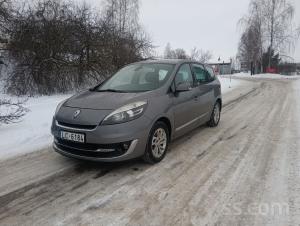 Grey Renault Grand Scenic 2012 in Valmiera, with an engine capacity of 1.50 L and mileage of 390 thousand km for 3300 €, photo  on AUTOMOTO.COM.LV