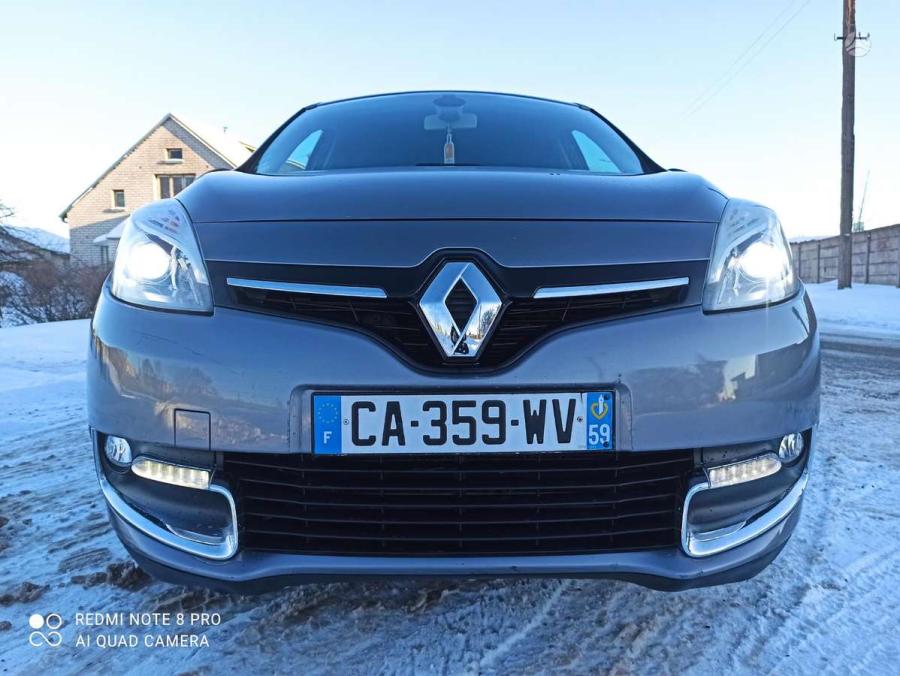 Pelēks Renault Grand Scenic 2012 Tauragė, ar dzinēja tilpumu 1.46 L un nobraukumu 185 tūkst. km par 4200 €, foto 1 vietnē AUTOMOTO.COM.LV