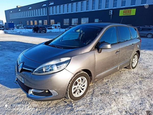 Pelēks Renault Grand Scenic 2012 Tauragė, ar dzinēja tilpumu 1.46 L un nobraukumu 185 tūkst. km par 4200 €, foto 2 vietnē AUTOMOTO.COM.LV