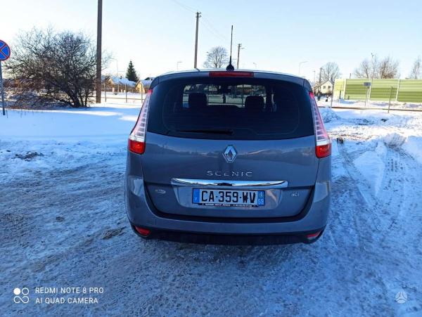 Pelēks Renault Grand Scenic 2012 Tauragė, ar dzinēja tilpumu 1.46 L un nobraukumu 185 tūkst. km par 4200 €, foto 6 vietnē AUTOMOTO.COM.LV