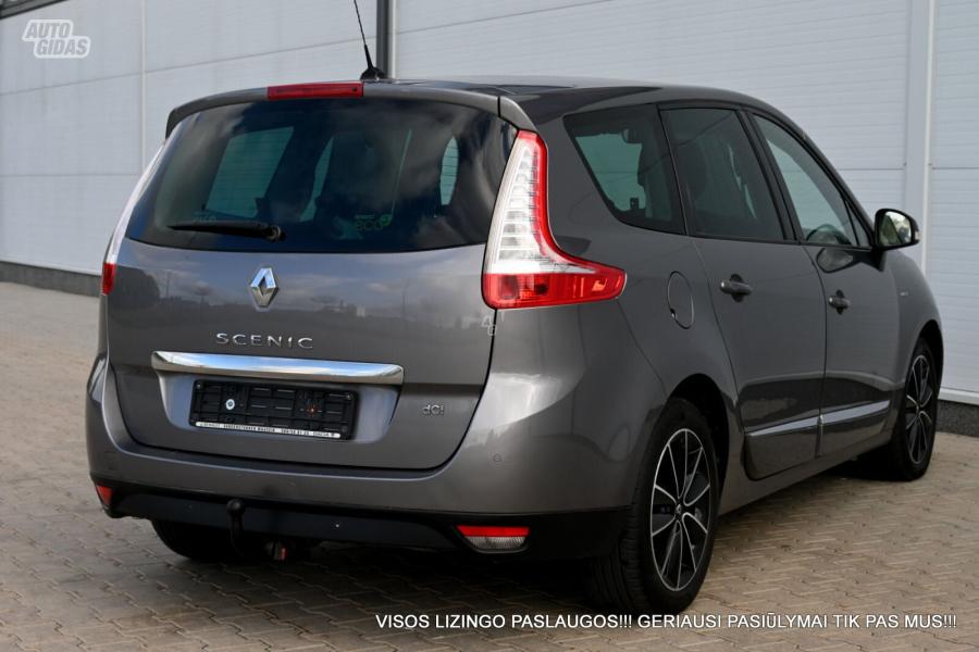 Pelēks Renault Grand Scenic 2012 Kretinga, ar dzinēja tilpumu 1.60 L un nobraukumu 285 tūkst. km par 4499 €, foto 10 vietnē AUTOMOTO.COM.LV