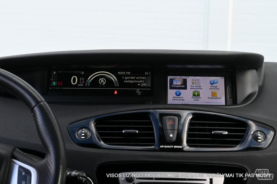 Pelēks Renault Grand Scenic 2012 Kretinga, ar dzinēja tilpumu 1.60 L un nobraukumu 285 tūkst. km par 4499 €, foto 33 vietnē AUTOMOTO.COM.LV