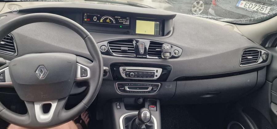 Pelēks Renault Grand Scenic 2012 Kauņa, ar dzinēja tilpumu 1.46 L un nobraukumu 230 tūkst. km par 4150 €, foto 14 vietnē AUTOMOTO.COM.LV