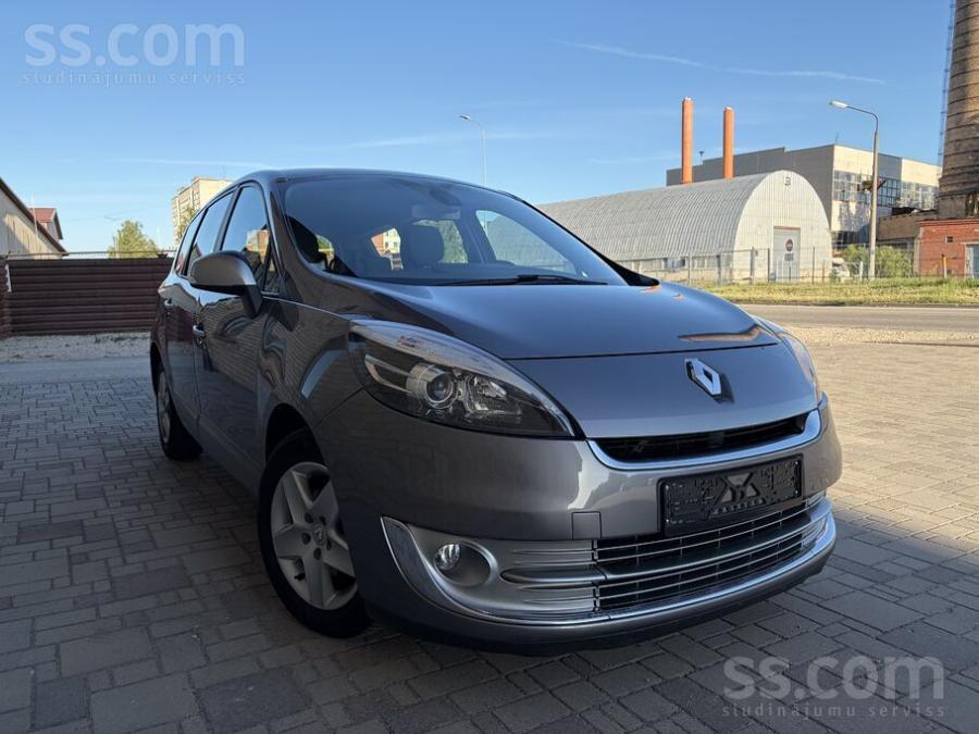 Pelēks Renault Grand Scenic 2012 Jelgava, ar dzinēja tilpumu 1.60 L un nobraukumu 198 tūkst. km par 4750 €, foto 4 vietnē AUTOMOTO.COM.LV