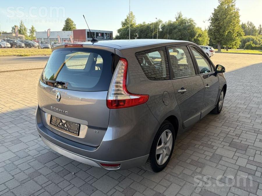 Pelēks Renault Grand Scenic 2012 Jelgava, ar dzinēja tilpumu 1.60 L un nobraukumu 198 tūkst. km par 4750 €, foto 5 vietnē AUTOMOTO.COM.LV
