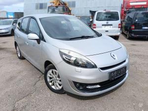 Pelēks Renault Grand Scenic 2012 Marijampole, ar dzinēja tilpumu 1.46 L un nobraukumu 276 tūkst. km par 3500 €, foto  vietnē AUTOMOTO.COM.LV