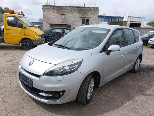 Pelēks Renault Grand Scenic 2012 Marijampole, ar dzinēja tilpumu 1.46 L un nobraukumu 276 tūkst. km par 3500 €, foto 11 vietnē AUTOMOTO.COM.LV