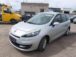 Grey Renault Grand Scenic 2012 in Marijampole, with an engine capacity of 1.46 L and mileage of 276 thousand km for 3500 €, photo 11 on AUTOMOTO.COM.LV