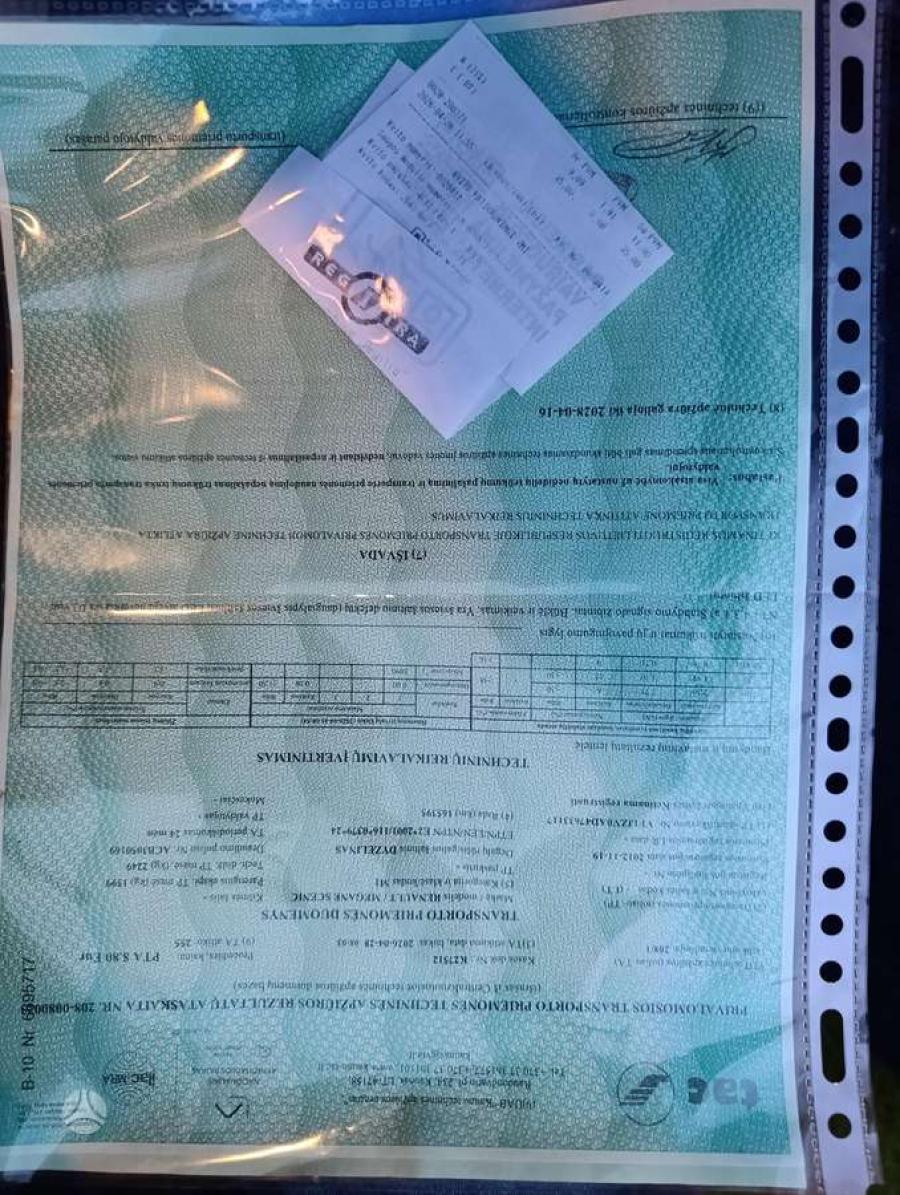 Серый Рено Гранд Сценик 2012 в Каунас, объемом двигателя 1.60 л и пробегом 172 тыс. км за 5000 €, фото 20 на AUTOMOTO.COM.LV