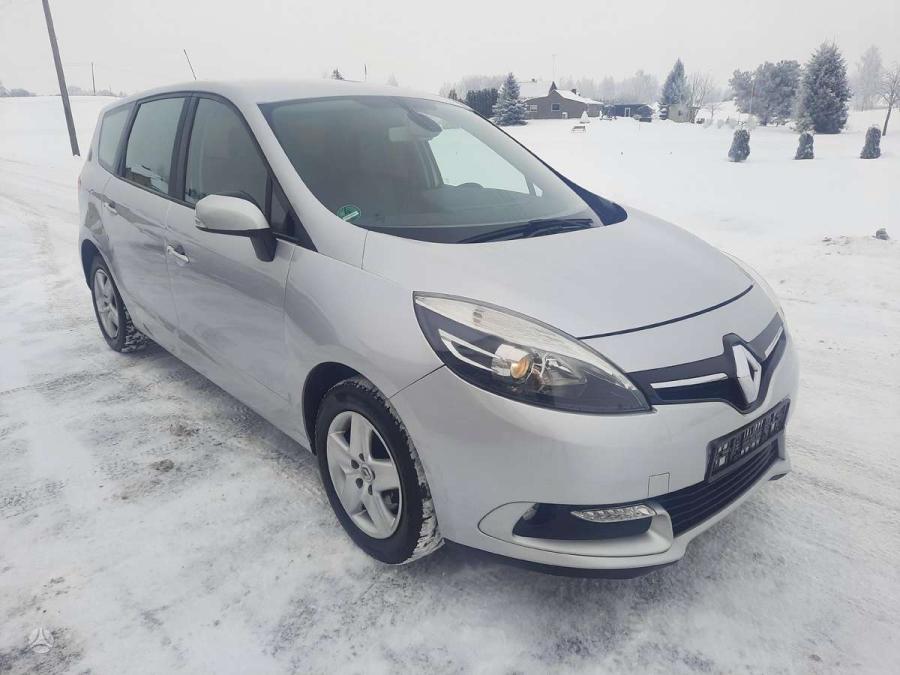 Pelēks Renault Grand Scenic 2013 Alīta, ar dzinēja tilpumu 1.46 L un nobraukumu 216 tūkst. km par 4150 €, foto 3 vietnē AUTOMOTO.COM.LV