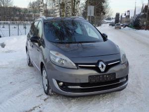 Pelēks Renault Grand Scenic 2013 Marijampole, ar dzinēja tilpumu 1.60 L un nobraukumu 251 tūkst. km par 4400 €, foto 31 vietnē AUTOMOTO.COM.LV