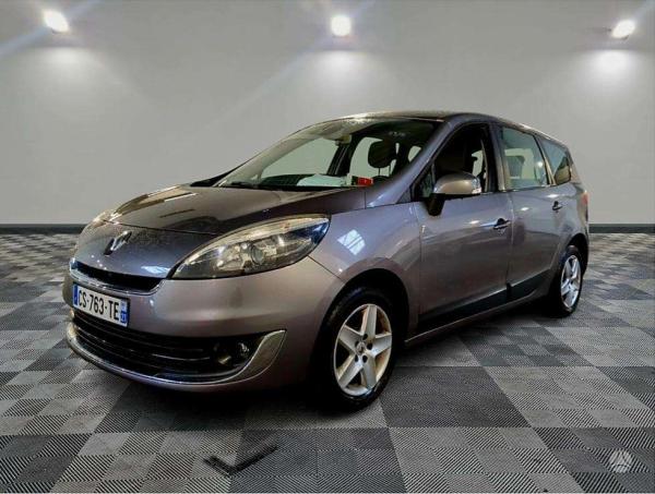 Pelēks Renault Grand Scenic 2013 Viļņa, ar dzinēja tilpumu 1.46 L un nobraukumu 190 tūkst. km par 4350 €, foto 1 vietnē AUTOMOTO.COM.LV
