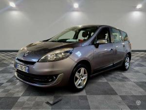 Pelēks Renault Grand Scenic 2013 Viļņa, ar dzinēja tilpumu 1.46 L un nobraukumu 190 tūkst. km par 4350 €, foto  vietnē AUTOMOTO.COM.LV
