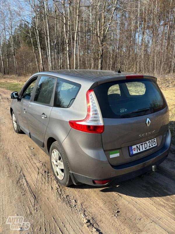 Pelēks Renault Grand Scenic 2013 Kauņa, ar dzinēja tilpumu 1.50 L un nobraukumu 287 tūkst. km par 3900 €, foto 5 vietnē AUTOMOTO.COM.LV